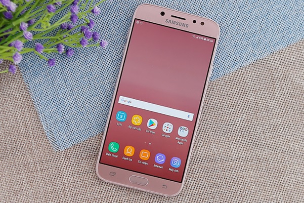 Galaxy J7 Pro Pink giảm giá 700.000đ, cơ hội trúng 1000 sổ tiết kiệm 1 ...