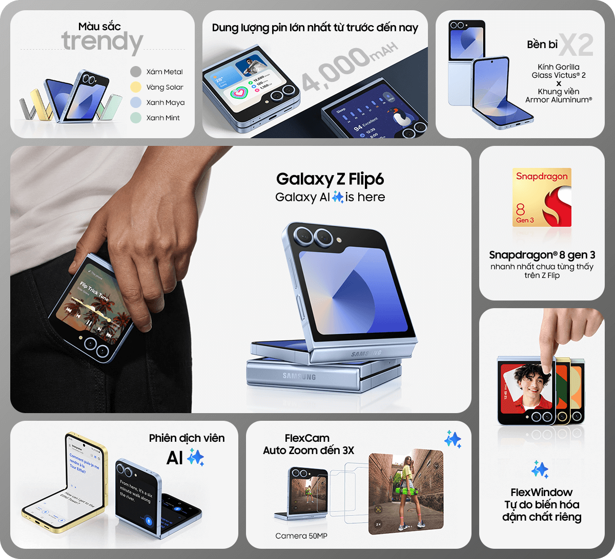 Samsung Galaxy Z Fold 6 1TB | Giá rẻ, Giảm đến 7 triệu - ViettelStore.vn