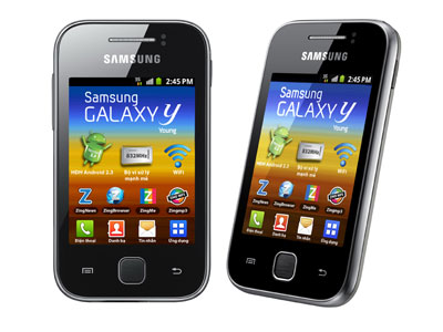 Smartphone Galaxy Y phổ thông của Samsung - ViettelStore.vn